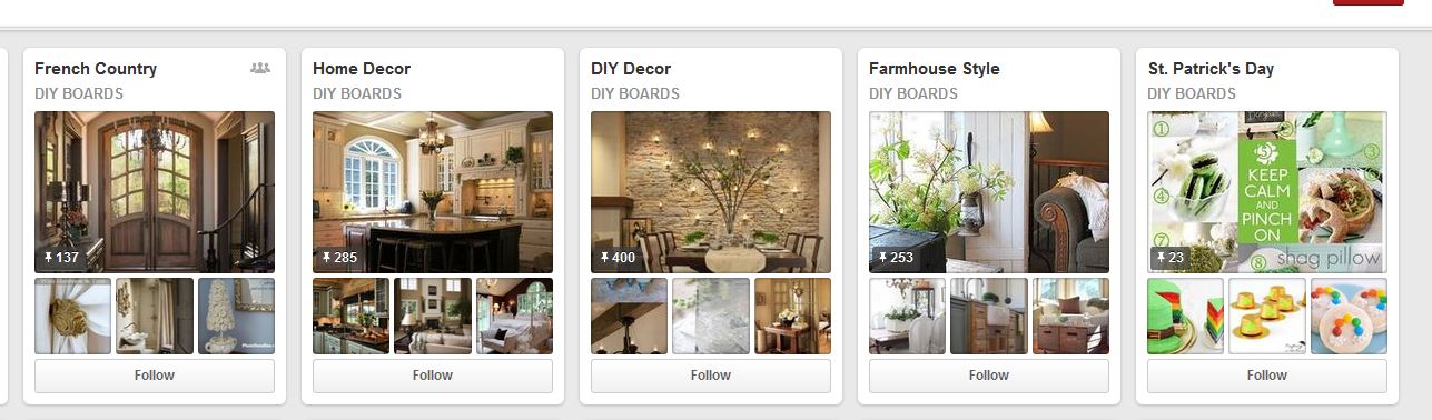 Top 5 Home Decor Pinterest Pages to Follow